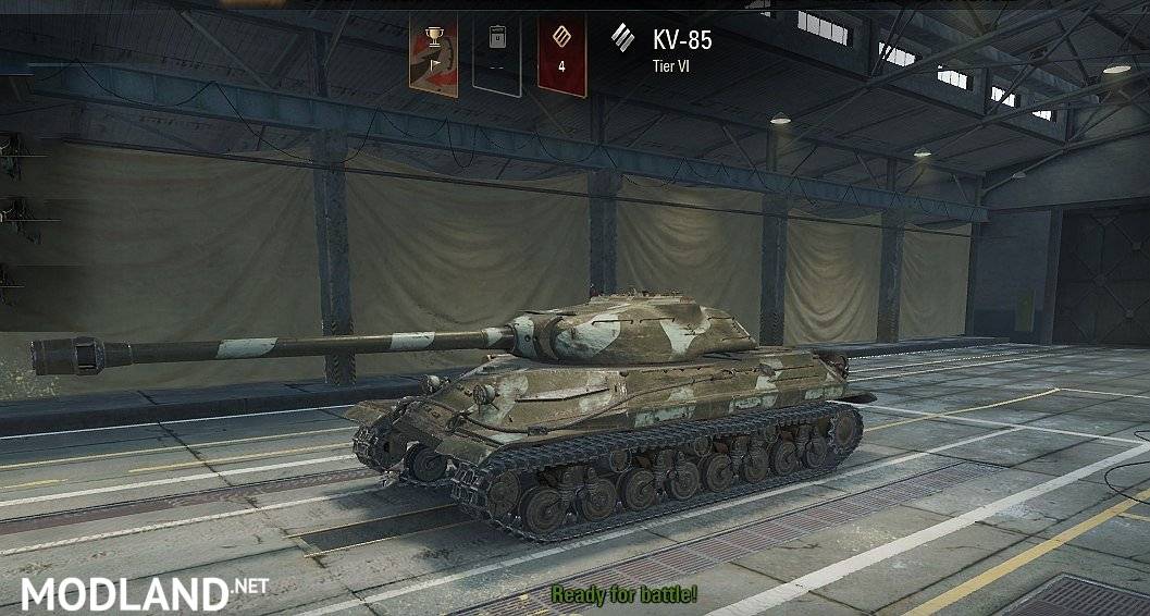 KV 85 modelswap to OBJ 257-2 ( HD ) 2/HD [1.0.2.4] - WoT